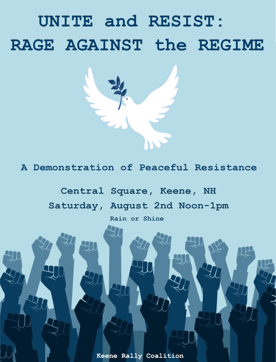 Defend Democracy - Rage Against the Regime | DemocracyNH